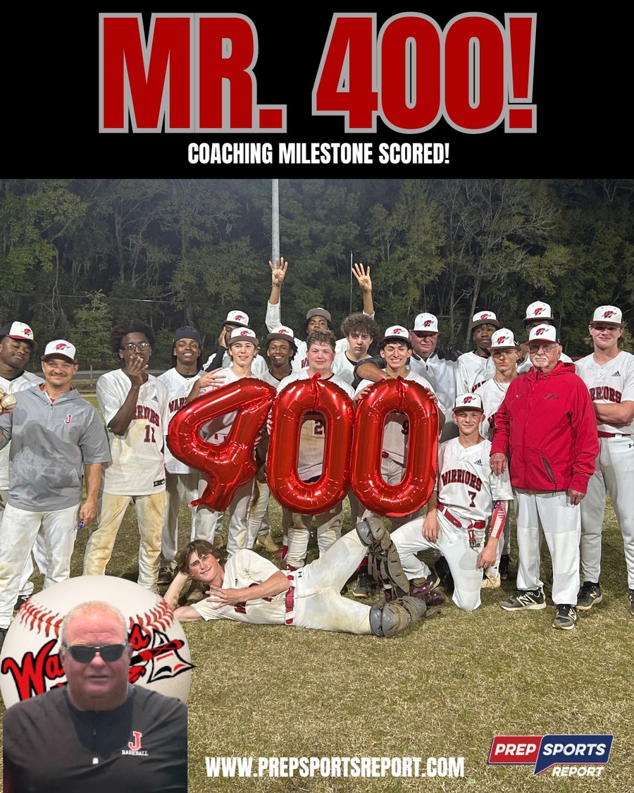 HV Jenkins Baseball Coach Seth Gaspin Scores Historic 400th Victory ...
