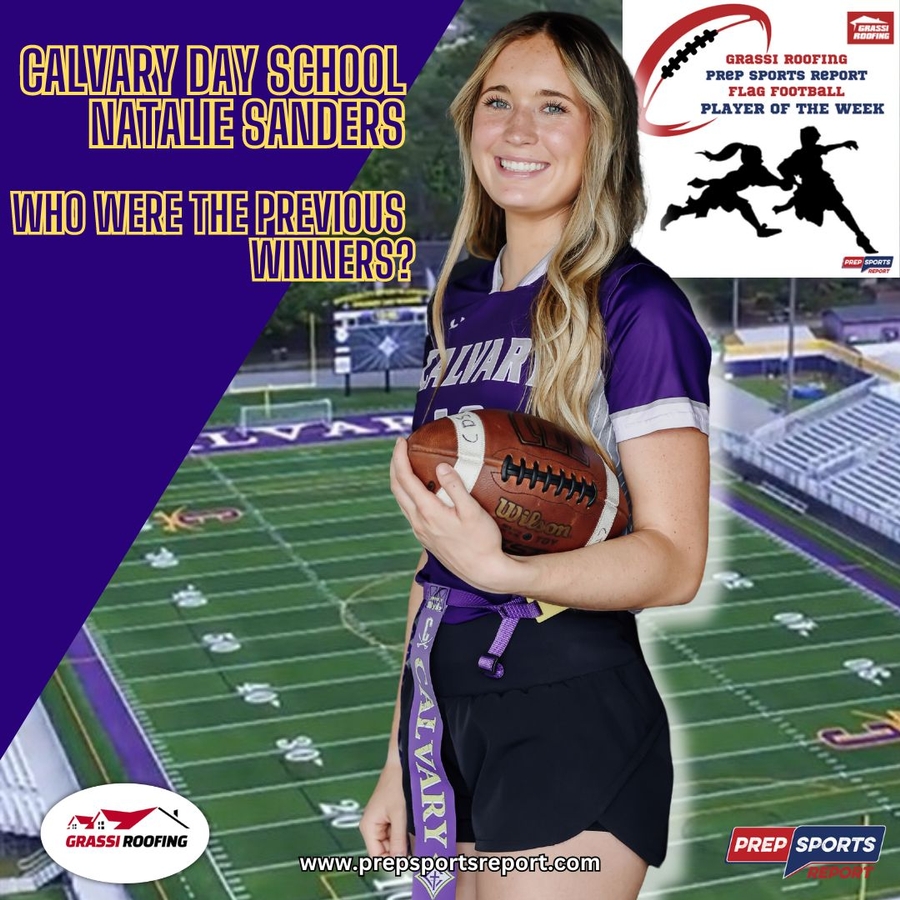 Calvary Day School's Sanders Sacks the Grassi Roofing Flag Football ...