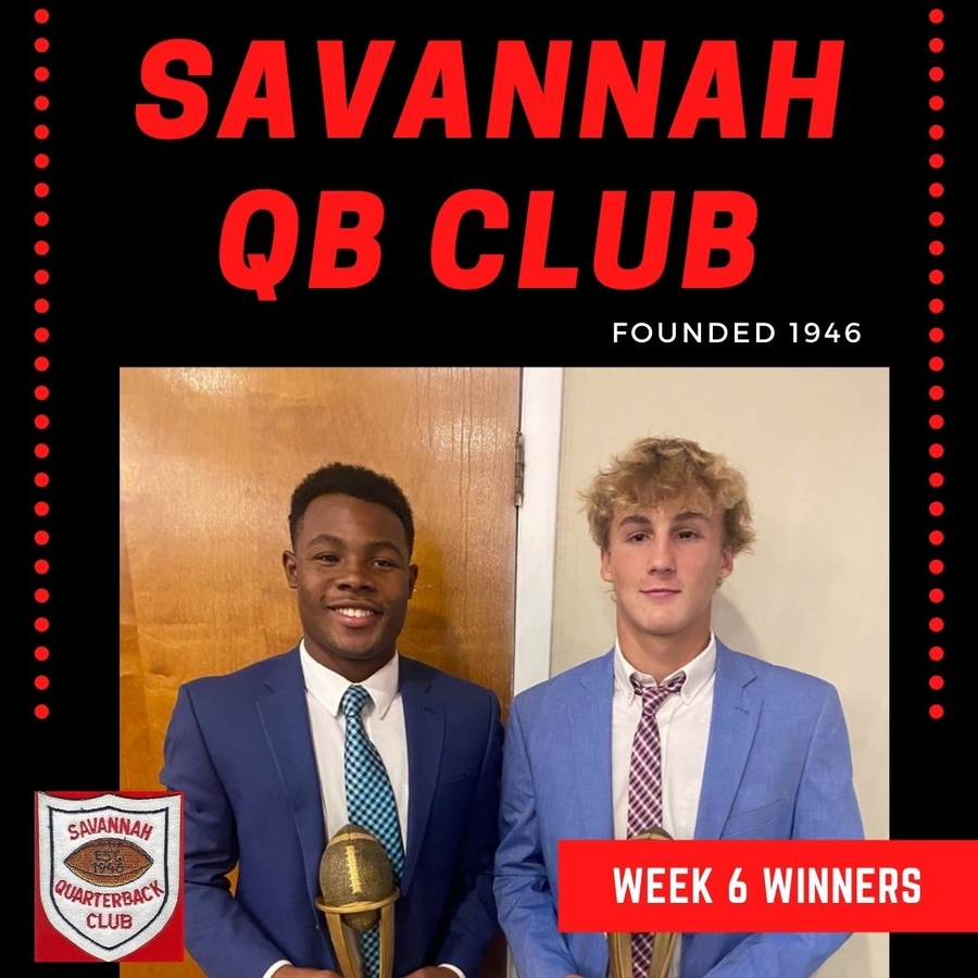 Savannah QB Club Tackles BC Bryan & SCPS Bucey as Football Players of ...