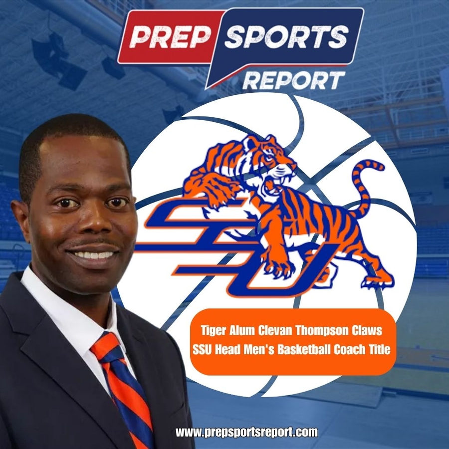 Tiger Alum Clevan Thompson Claws SSU Head Men's Basketball Coach Title ...
