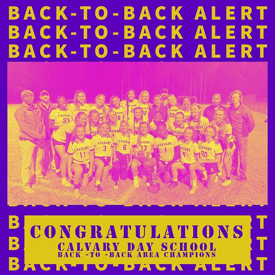 Calvary Day School Flag Football Pulls Another Title - Back to Back ...