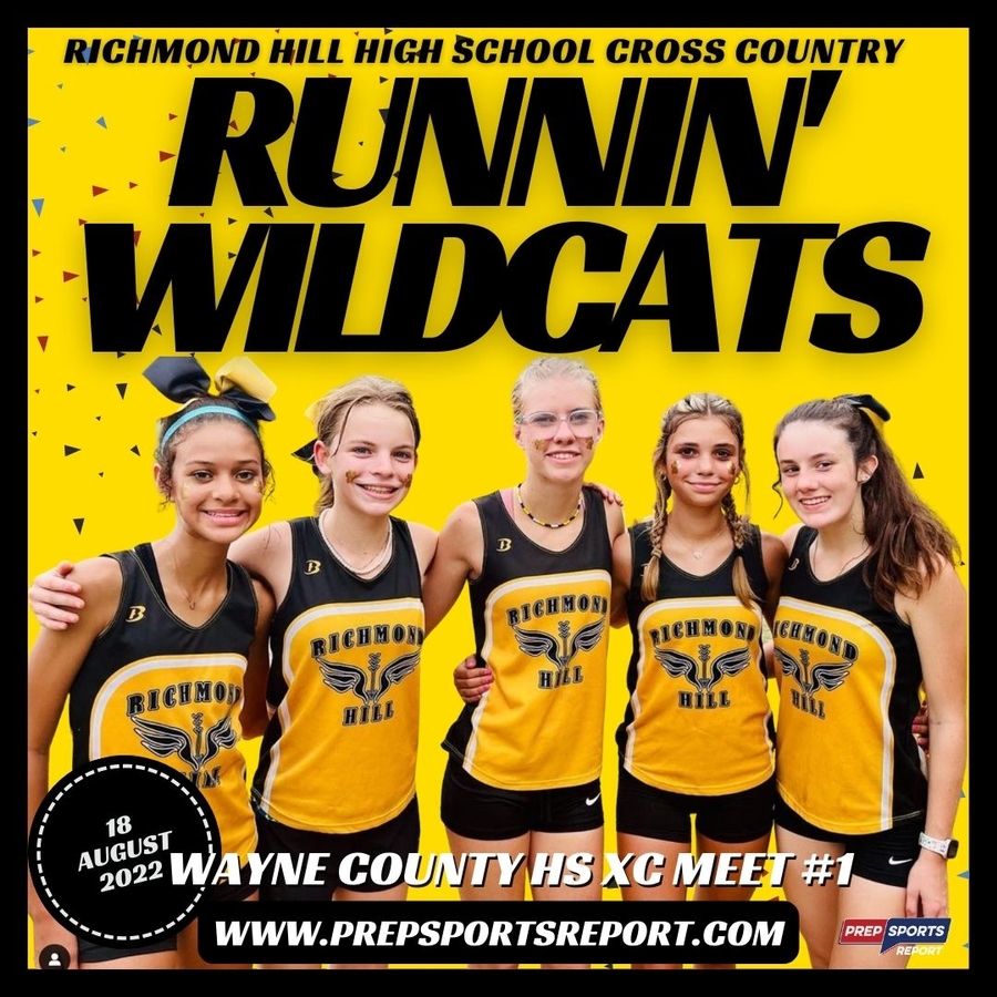Richmond Hill High School Runnin' Rebels young and good! Win 1st meet ...
