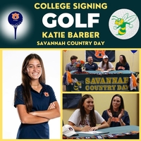 A Cut Above: SCDS Hornet Kate Barber Signs with Auburn Golf! : Prep ...
